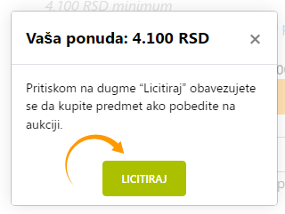 Kako dajem ponudu (licitiram)? – Limundo pomoć